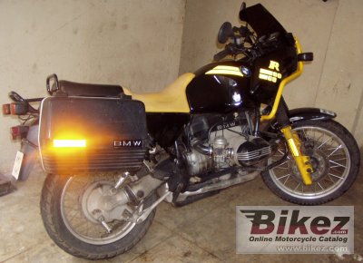 1991 BMW R 80 GS specifications and pictures